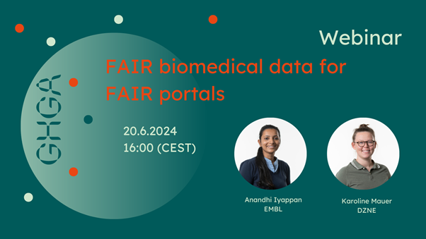 GHGA Webinar Series: FAIR biomedical data for FAIR databases :: DKTK